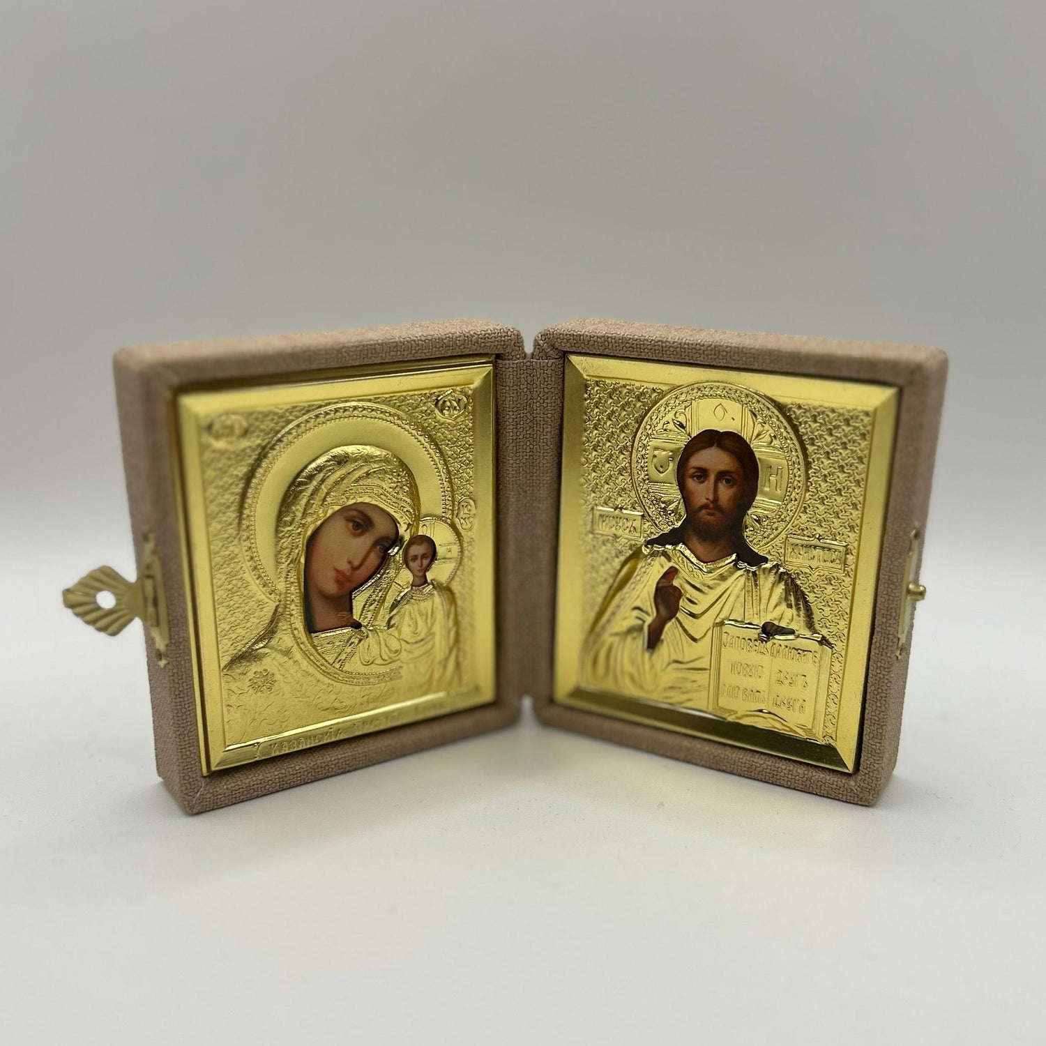 Folding Icon of Christ and the Theotokos — Orthodox Depot