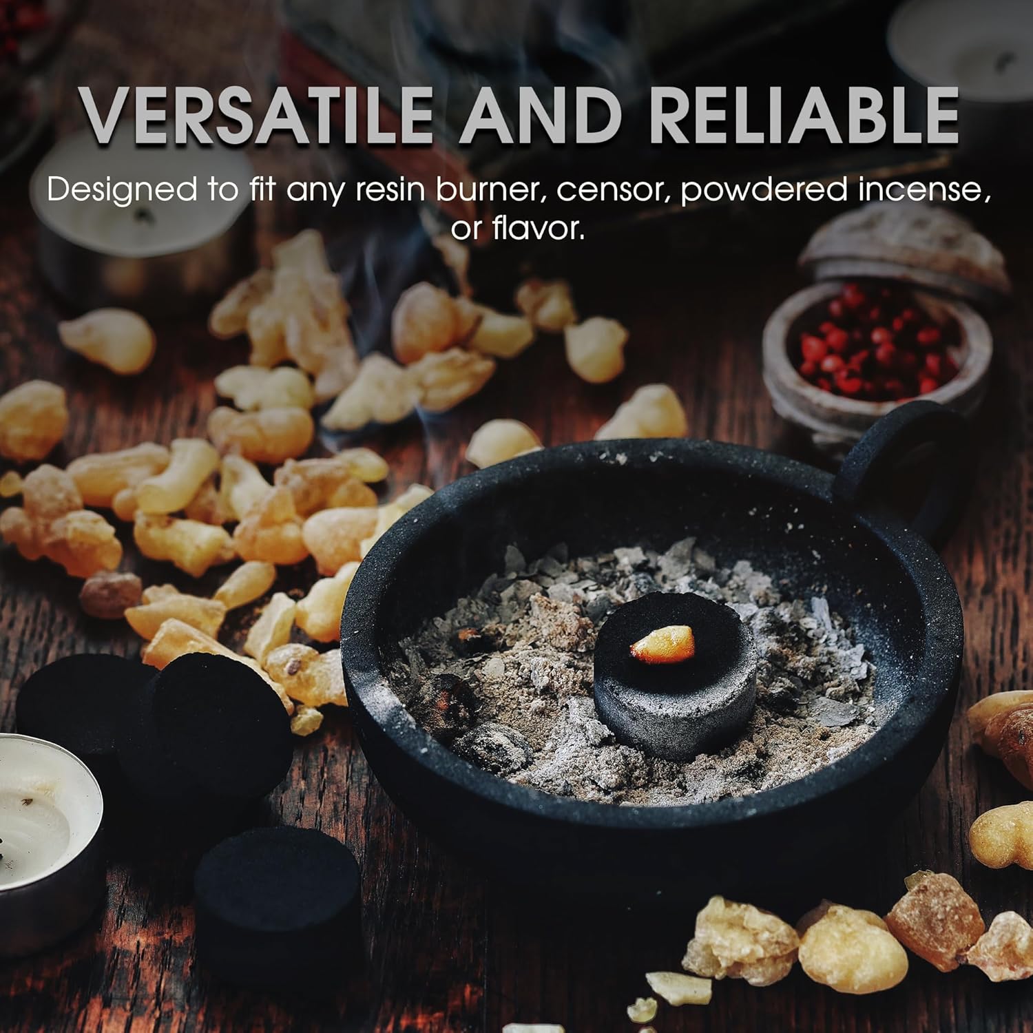 Buy 3 Kings Charcoal Tablets | Incense Tablets — Orthodox Depot