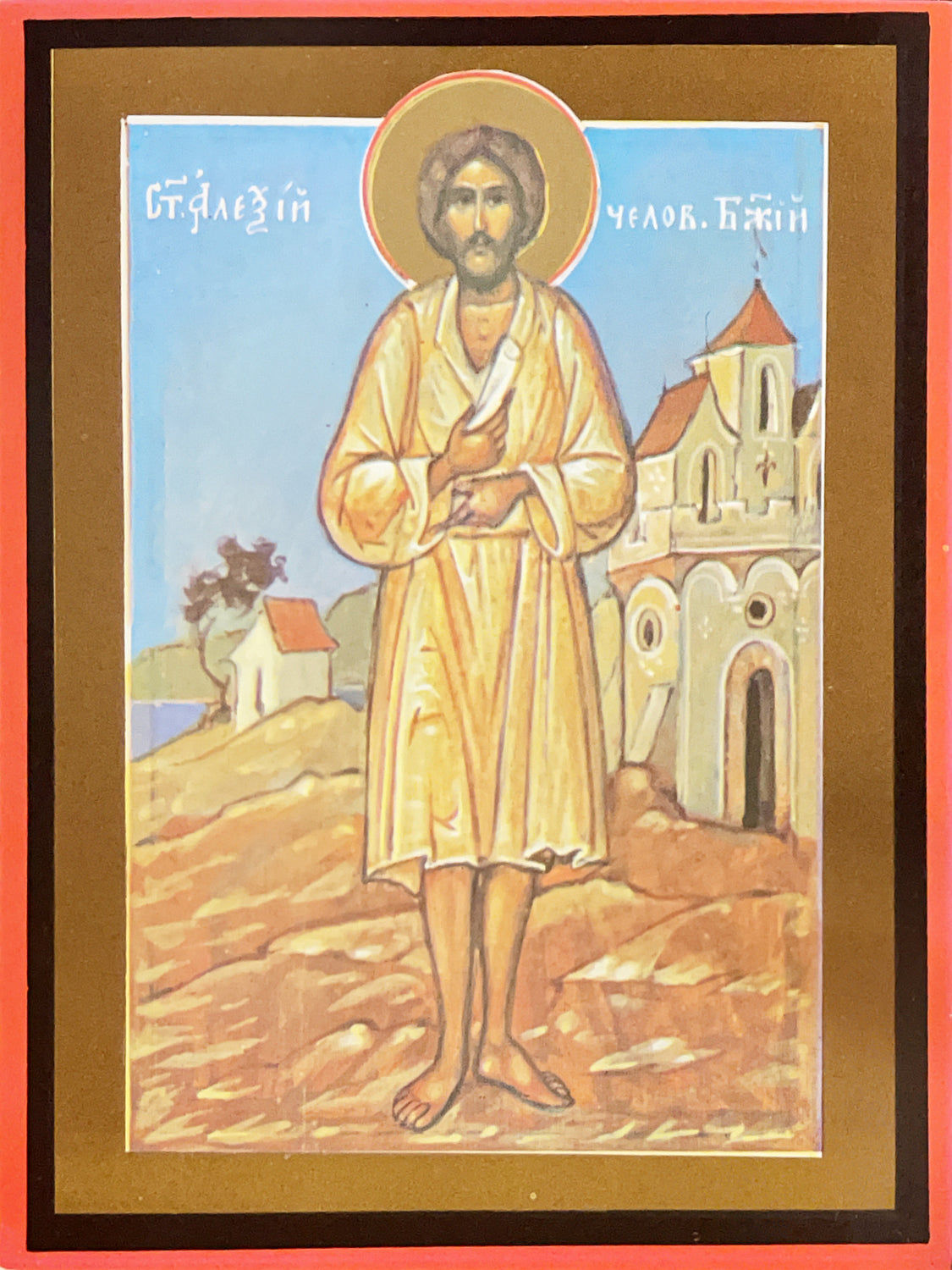 Icon of St. Ksenia (Xenia) of St. Petersburg (4” x 5”) — Orthodox Depot