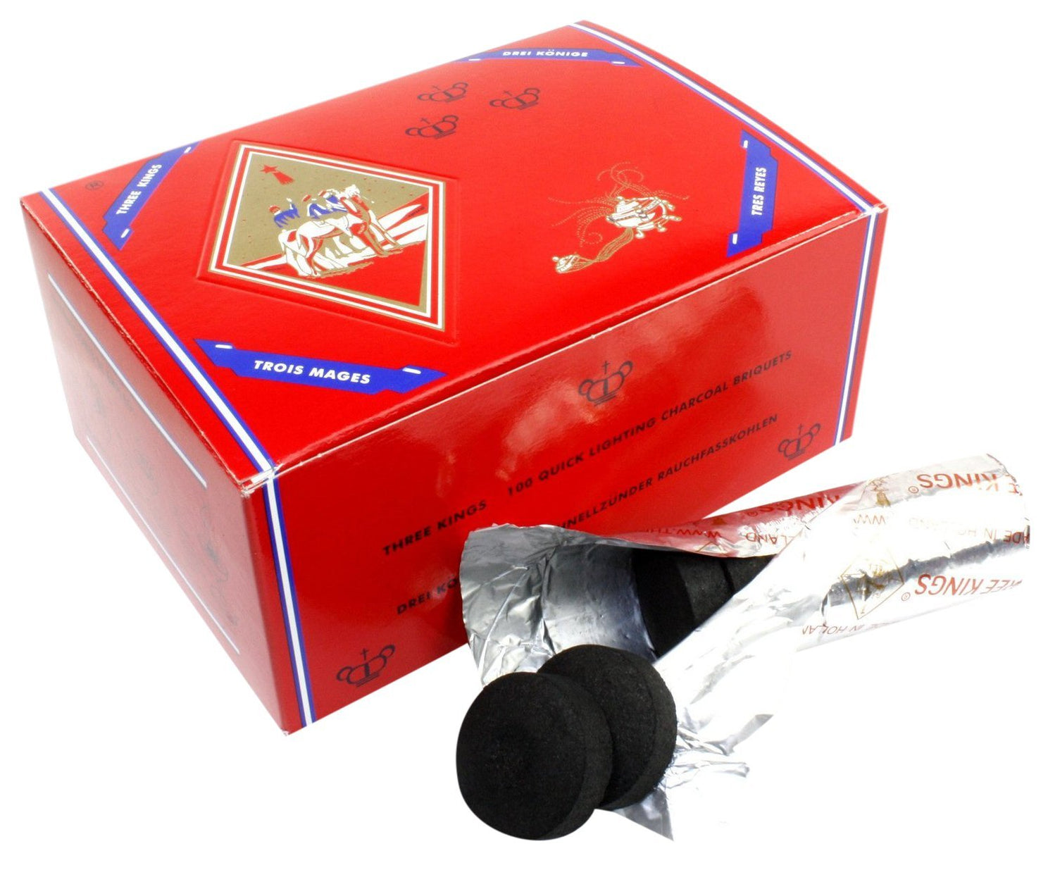 Buy 3 Kings Charcoal Tablets | Incense Tablets — Orthodox Depot