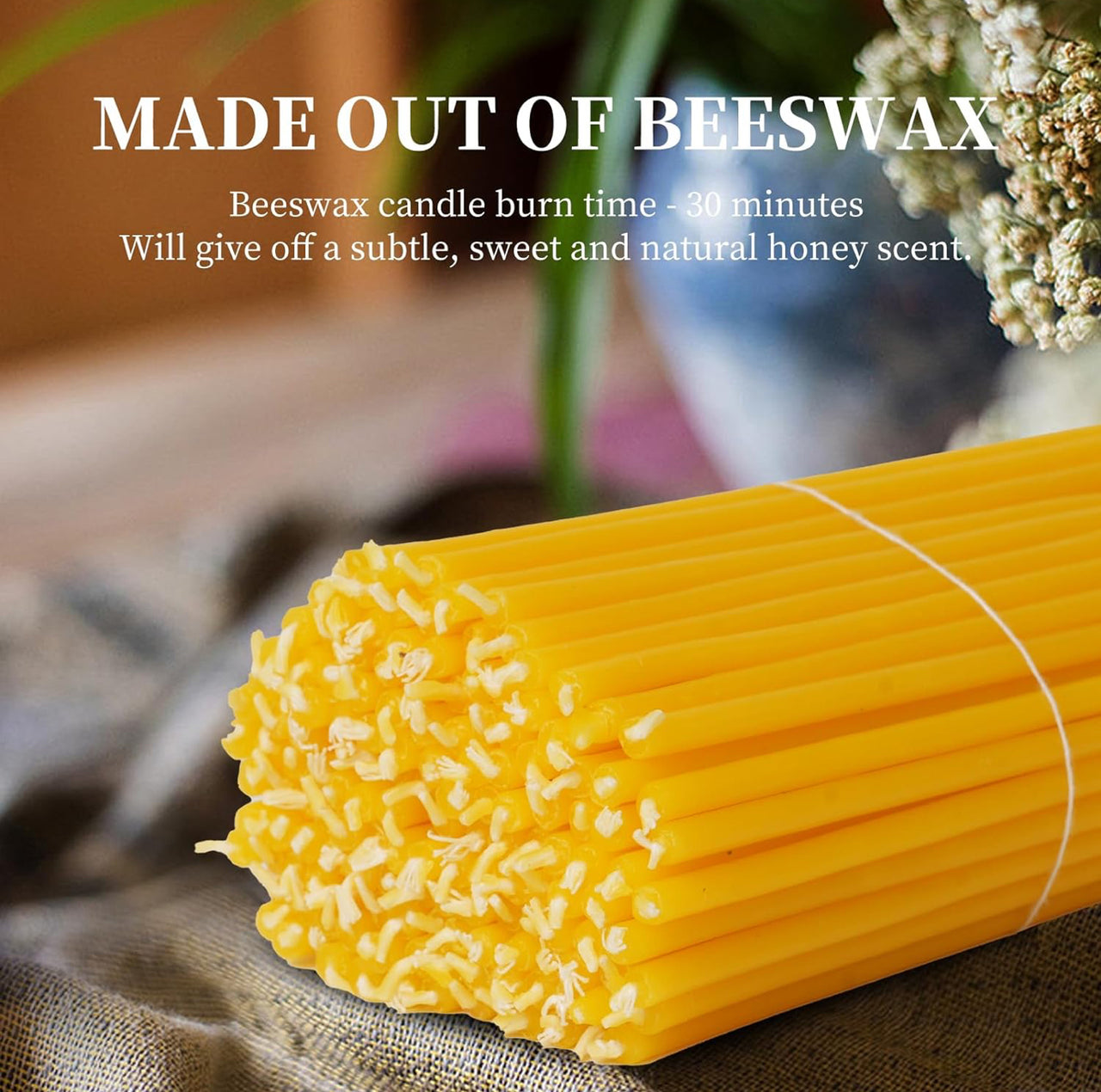 Premium Orthodox Candles | Natural Beeswax — Orthodox Depot