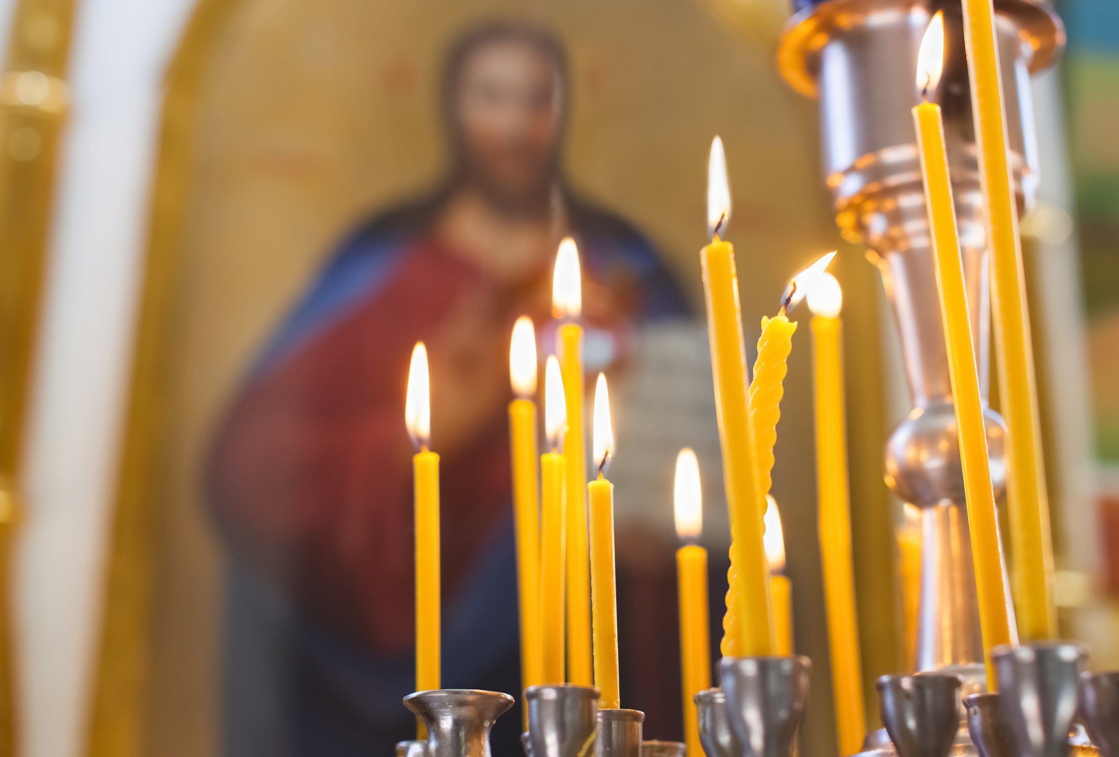 Premium Orthodox Candles | Natural Beeswax — Orthodox Depot