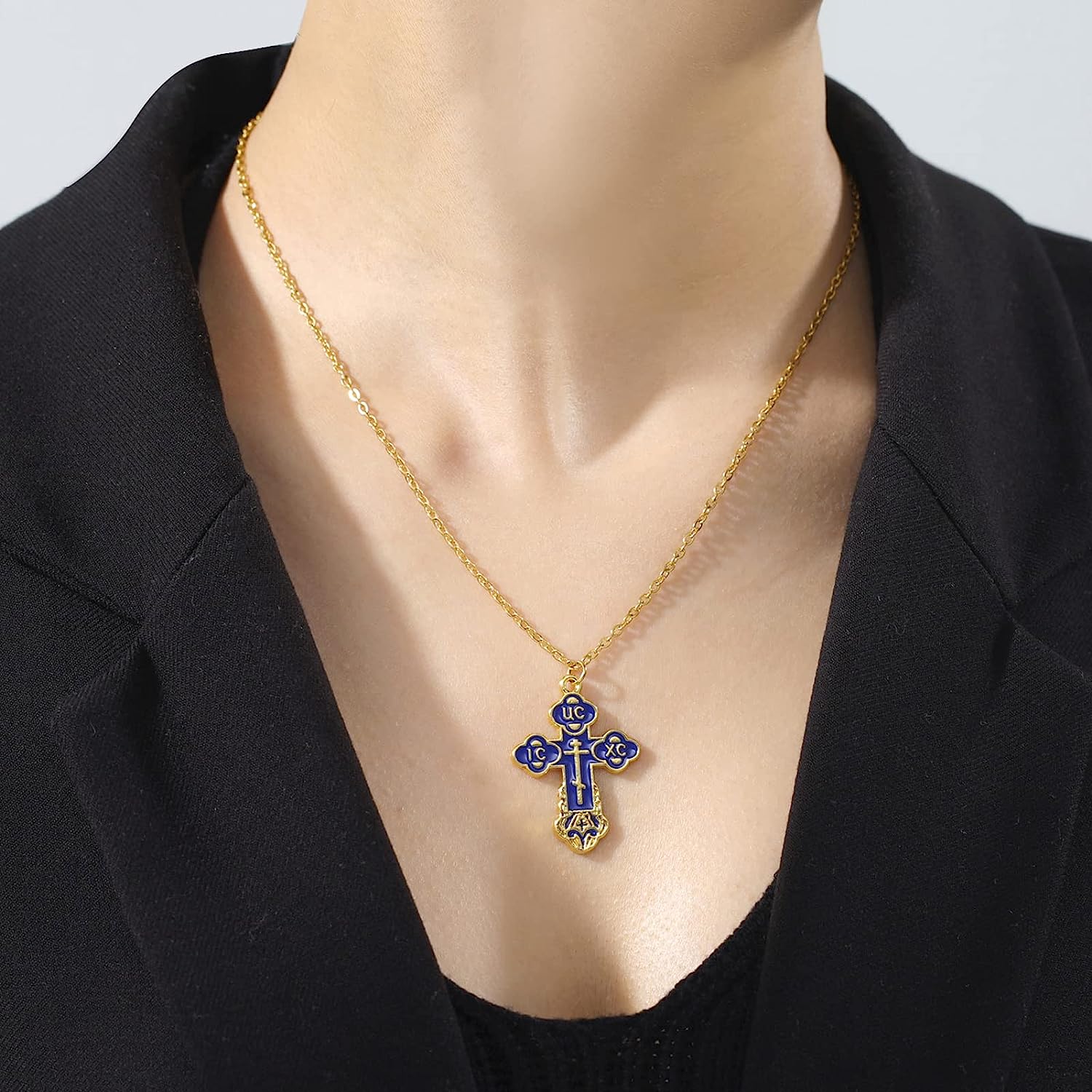 Orthodox Cross & Necklace (Multiple Colors) | Orthodox Depot