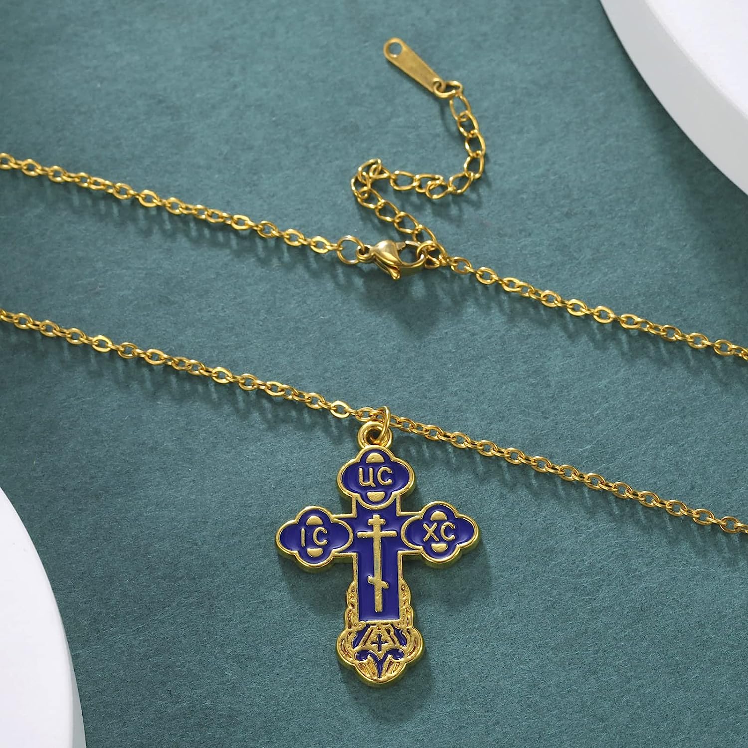 Orthodox Cross & Necklace (Multiple Colors) | Orthodox Depot