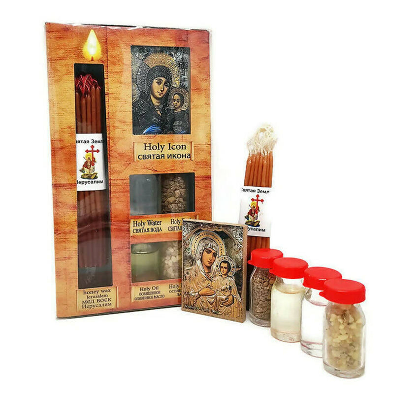 Holy Land Set: Olive Oil, Jordan Water, Incense & Jerusalem Soil ...