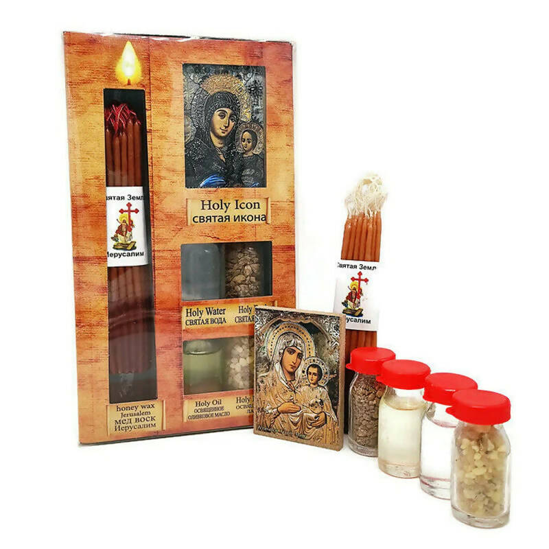Holy Land Set: Olive Oil, Jordan Water, Incense & Jerusalem Soil ...