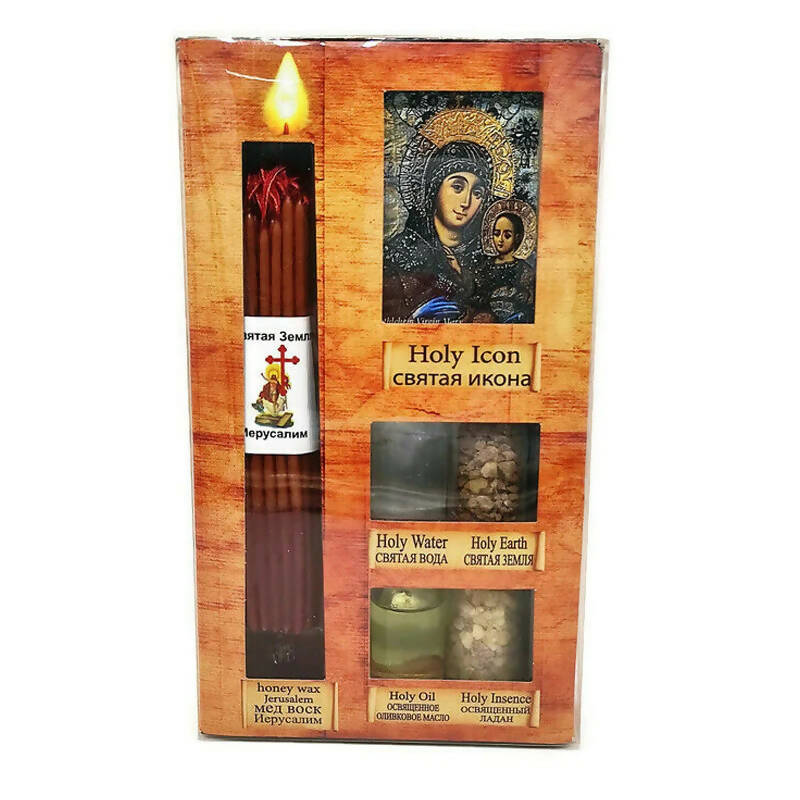 Holy Land Set: Olive Oil, Jordan Water, Incense & Jerusalem Soil ...